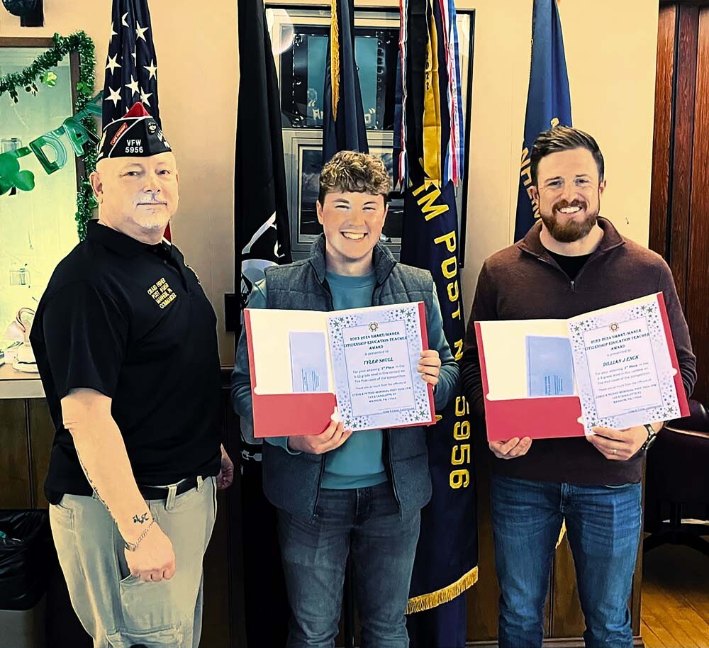 VFW honors two history teachers | TownLively