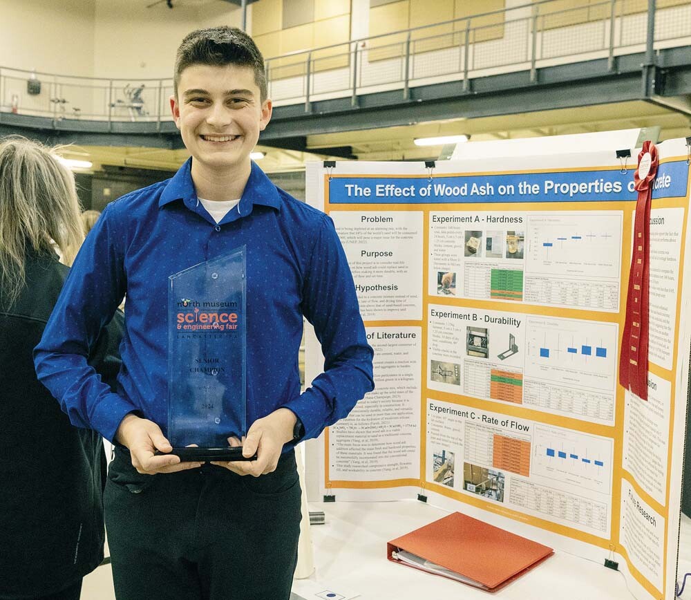 Austin Van Grouw experiments with engineering while exploring his ...