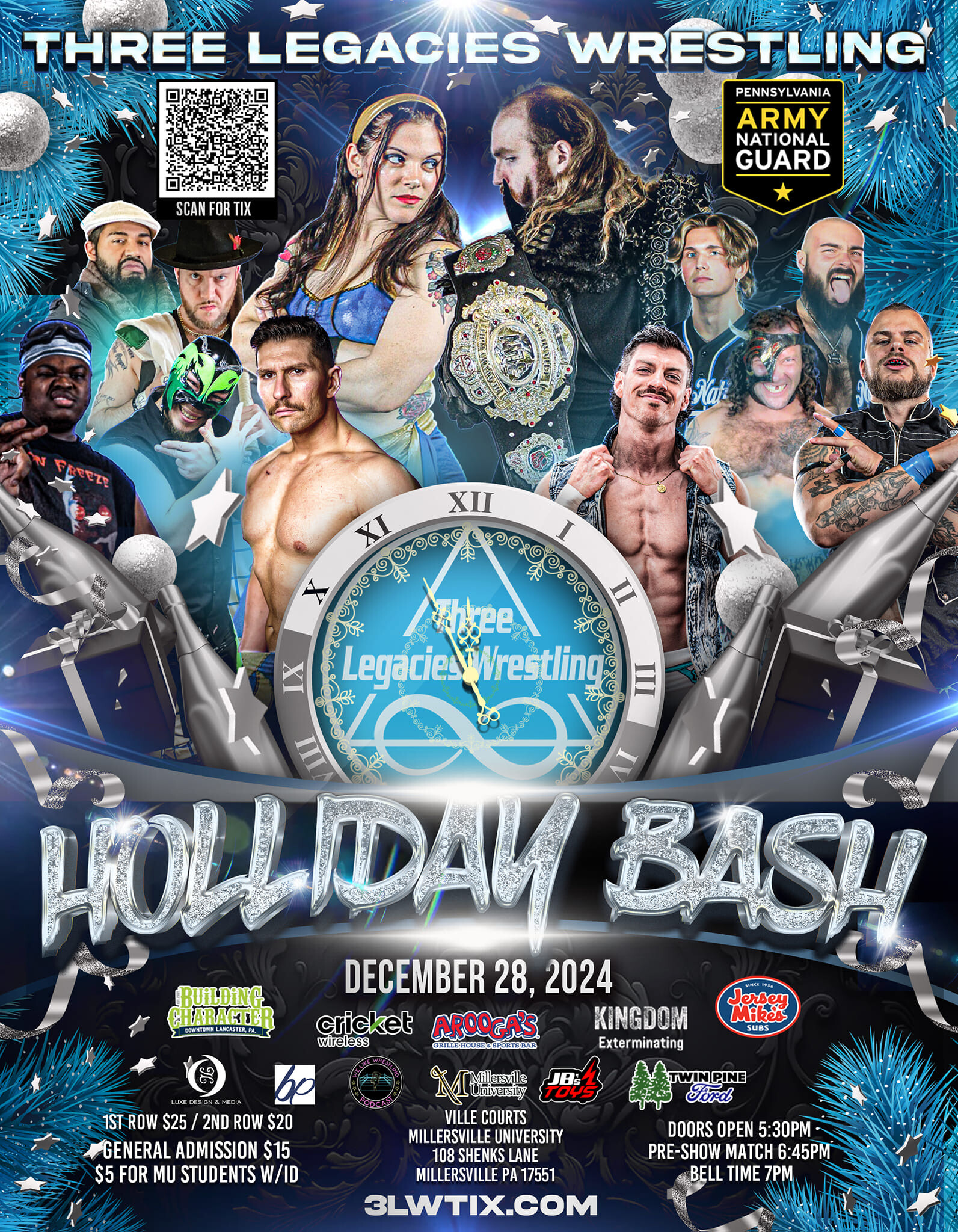 Three Legacies Wrestling: Holliday Bash | TownLively