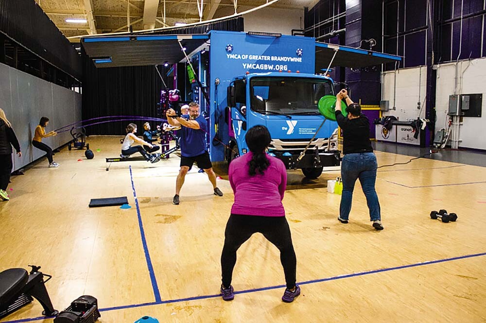 YMCA unveils mobile wellness unit | TownLively