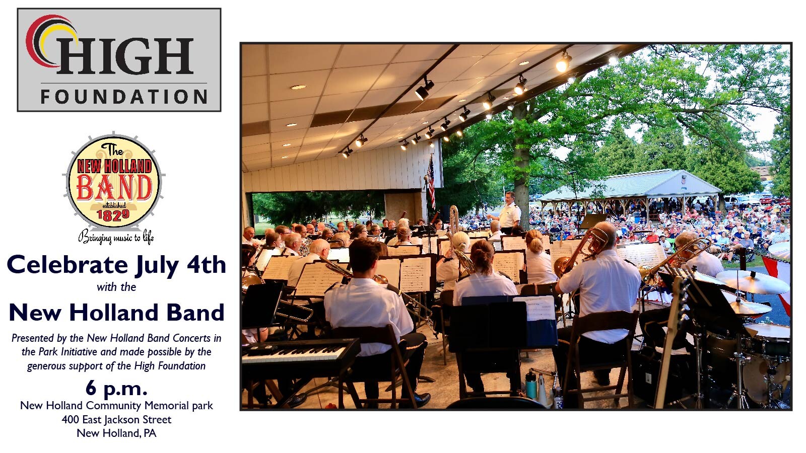 Celebrate July 4th with the New Holland Band | TownLively
