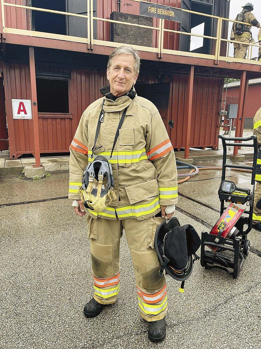 Gillen Joins Firefighter Training | TownLively