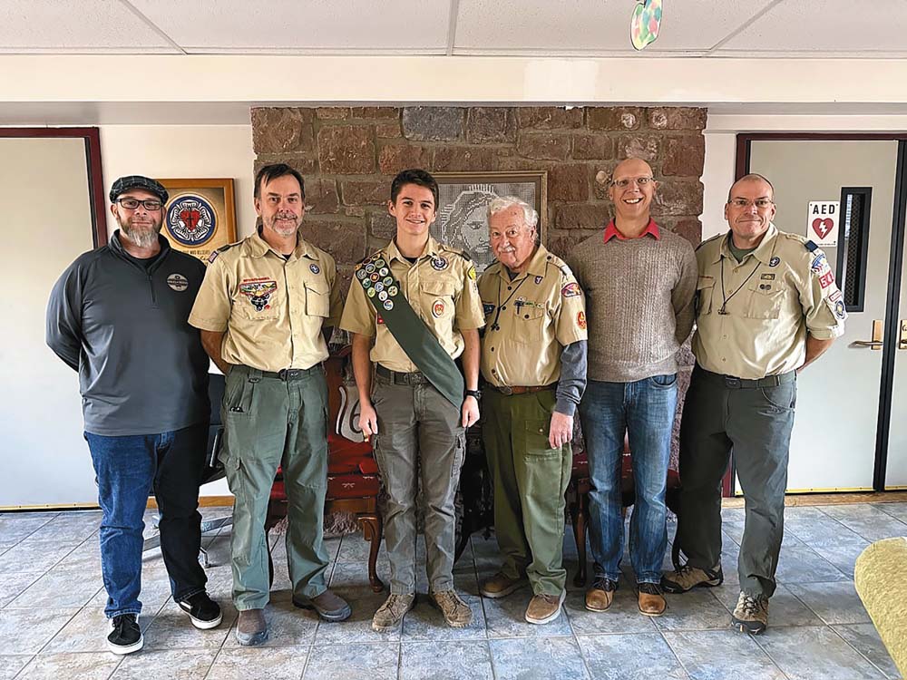 TVHS Senior Completes Eagle Scout Service Project | TownLively